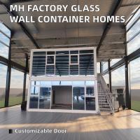 China Modern Style Luxury Folding Prefab Homes Steel Frame With High Security for sale