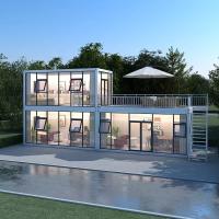 China Custom Folding Container House with 50-100mm Insulation Panels and 3500x8000mm Maximum Size for sale