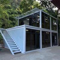 China Custom Folding Container House with 50-100mm Insulation Panels and 3500x8000mm Maximum Size for sale