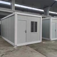 China Custom Folding Container House with 50-100mm Insulation Panels and 3500x8000mm Maximum Size for sale