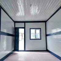 China Custom Foldable Prefab Office House 3500x8000mm with 50-100mm Insulation Panels and Pre-wired Electrical System for sale