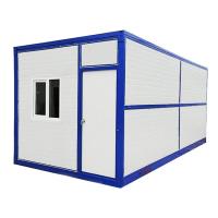 China Movable Foldable Modular Homes 50-100mm Insulation Panels 3500x8000mm Weather Resistant for sale