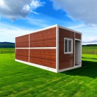 China Easy Assemble Prefab Fold Out Container Home 3500x8000mm with 50-100mm Insulation for Dormitory Use for sale
