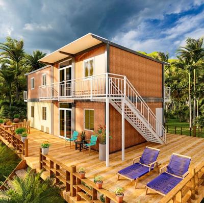 China Steel Frame Welded Fold Out Container House 50mm EPS Panel for Dormitory for sale