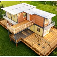 China Steel Frame Welded Fold Out Container House 50mm EPS Panel for Dormitory for sale