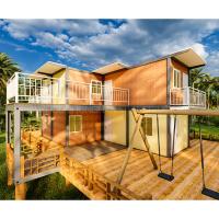 China Steel Frame Welded Fold Out Container House 50mm EPS Panel for Dormitory for sale