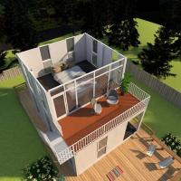 China Modular Collapsible Container Homes For Flexible Expansion And Reconfiguration for sale