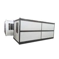 China High Security Folding Container House Rock Wool Sandwich Panel Container Folding Homes for sale