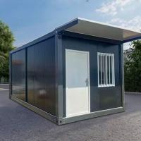 China Water Resistant Movable Container House 3500x8000mm with 50-100mm Insulation Panels for Warehouse Storage for sale