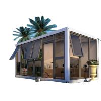 China Customizable Expandable Container Homes with 50-100mm Insulation Panels and Aluminum Sliding Doors for sale
