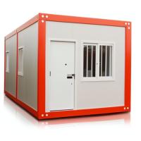 China Water Resistant Movable Container House 3500x8000mm with 50-100mm Insulation Panels for Warehouse Storage for sale
