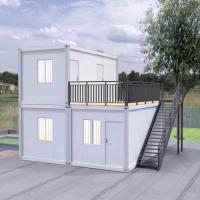China Rainproof Detachable Prefab Container House 3500x8000mm with 50-100mm Insulation for Workspace Construction for sale