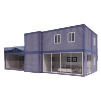 China Luxury Shipping Container Tiny Home 20ft Prefab House for Boutique Cafe Shop for sale