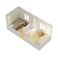 China Easy To Install Detachable Container House Customized Prefab Container Homes for sale