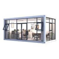China Soundproof Detachable Container House 3500x8000mm with 50-100mm Insulation Panels and 3-Hour Installation for sale