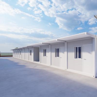 China Wind-Resistant Prebuilt Detachable Container House 3500x8000mm with 50-100mm Insulation Panels for sale