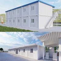 China Wind-Resistant Prebuilt Detachable Container House 3500x8000mm with 50-100mm Insulation Panels for sale