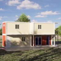 China Luxury Shipping Container Homes with 50-100mm Insulation Panels and 3500x8000mm Custom Sizes for sale