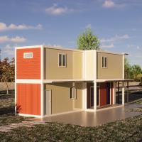 China Luxury Shipping Container Homes with 50-100mm Insulation Panels and 3500x8000mm Custom Sizes for sale