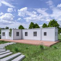 China Portable Living Container with 50-100mm Insulation Panels, 3500x8000mm Size Options for Residential and Commercial Use for sale