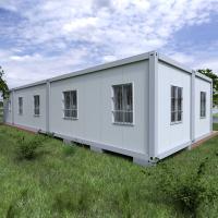 China Portable Living Container with 50-100mm Insulation Panels, 3500x8000mm Size Options for Residential and Commercial Use for sale