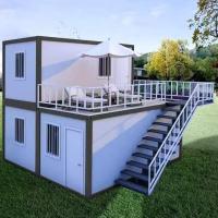 China Steel Sheet Detachable Container House with 50-100mm Insulation Panels and 3500x8000mm Maximum Size for sale