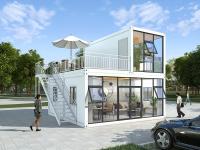 China Steel Sheet Detachable Container House with 50-100mm Insulation Panels and 3500x8000mm Maximum Size for sale