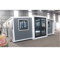 China 20ft Expandable Container Home Prefab House Portable Temporary Modular Villa Steel Frame for sale