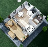China 20ft Expandable Container House with 8 Bedrooms - Grade 11 Wind & Grade 8 Earthquake Resistance for sale
