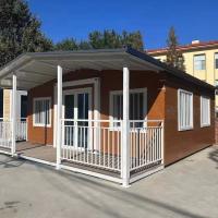 China 40ft Expandable Container House with Terrace - Grade 11 Wind Resistance & 50mm Insulation Panels for sale