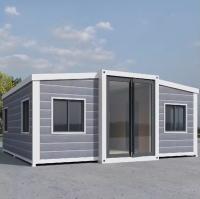 China White Expandable Container House Prebuild Villa for Seaside Vacation Cabin for sale