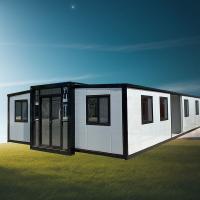 China Grey Metal Carving Board High Quality Expandable Container House for sale