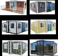 China High-end Sandwich Panel Expandable Container House Customized Style Optional for sale
