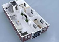 China Expandable Mobile Container Home 40ft Easy Installation Outdoor Use for sale