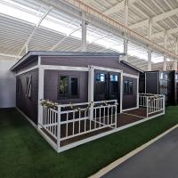China Spacious 40ft Expandable House Layout for 3 Bedrooms Premade Containers for sale