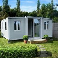 China 20ft 40ft Size Optional Foldable Expanding Container House with Garden Balcony for sale