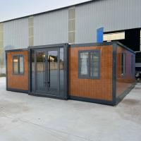 China Custom 20ft 40ft Expandable Portable Prefabricated Container House with Steel Frame and 50mm EPS Wall Panel for sale