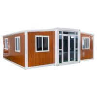 China Custom 20ft 40ft Expandable Portable Prefabricated Container House with Steel Frame and 50mm EPS Wall Panel for sale
