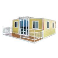 China Brightness Yellow Color Expansion Pre-Assemble Container House for sale