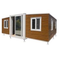 China Expandable Container House 20ft 40ft Prefabricated Modular Tiny Home 3 Bedroom Steel Frame for sale