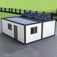 China Luxury Prefab Container House 20ft 40ft Modular Home with Bathroom Steel Frame Solar Ready for sale