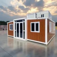 China Outdoor Expandable Container Home with 50mm Insulation Panels, Grade 11 Wind Resistance and 3500x8000mm Maximum Size for sale