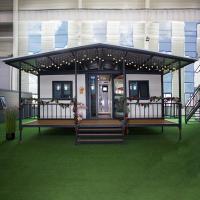 China 20ft Expandable Container Home with Balcony - Grade 11 Wind Resistance & 50mm Insulation Panels for sale