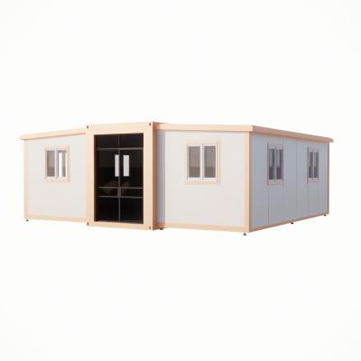 China Expandable Manufactured Container Homes 3500x8000mm with Grade 11 Wind Resistance and 50mm Insulated Walls for sale