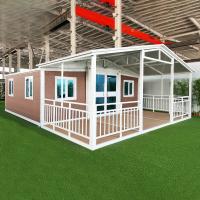 China Expandable Prefabricated Container House with 50mm Insulation, Grade 11 Wind & Grade 8 Earthquake Resistance for sale