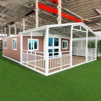 China Expandable Prefabricated Container House with 50mm Insulation, Grade 11 Wind & Grade 8 Earthquake Resistance for sale