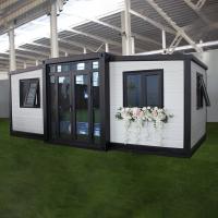 China Compact Structure Expandable Container House Steel Frame Prefab Container Homes for sale