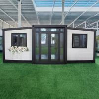 China Compact Structure Expandable Container House Steel Frame Prefab Container Homes for sale