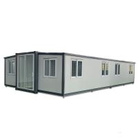 China Wind Proof Expandable Container House Earthquake Resistance 40ft Container Home for sale