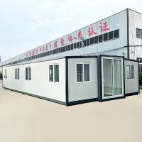 China Wind Proof Expandable Container House Earthquake Resistance 40ft Container Home for sale